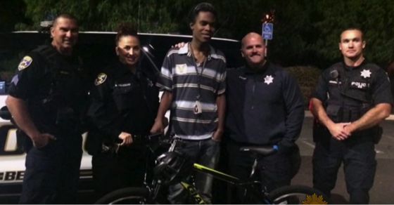 After an Unlikely Friendship Is Formed, a Police Officer Gives a Hard ...