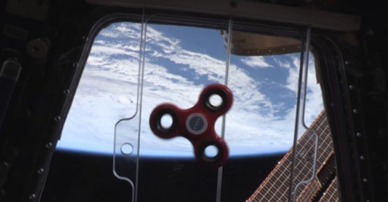 NASA Astronauts Took a Fidget Spinner Into Space…Here's What Happened