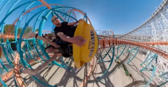 No Need to Get Up: This Ride will Have You Sideways and Upside-Down ...