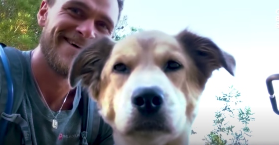 This Man is Taking His Dog for a Walk Around the World