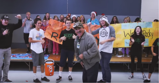 Students Join Together to Surprise Their Beloved Janitor
