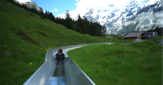 Take a Ride on This “Mountain Coaster” and Catch a Rare Glimpse of ...