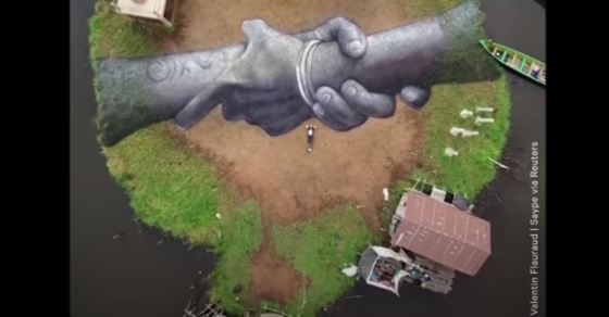 An Artist's Monumental Mural Celebrates Our Human Connection