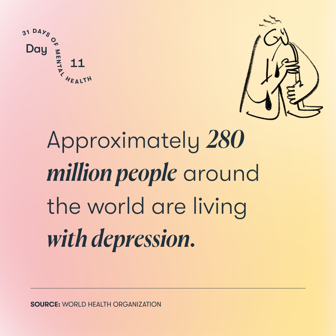 31 Days of Mental Health: The Worldwide Scope of Depression
