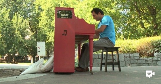 Want to Feel Happier? Go to This Town, Where Public Pianos are Everywhere
