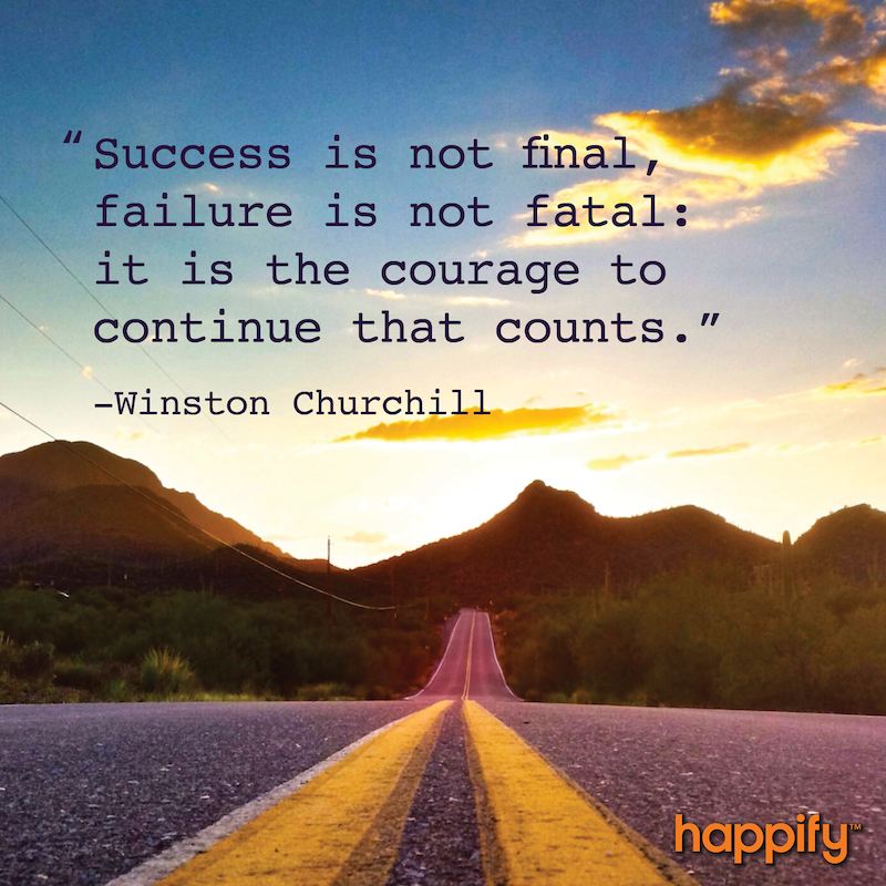 Words to Remember Through Life's Ups and Downs - Winston Churchill