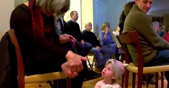 This Neighborhood Learned Sign Language for One Special Toddler